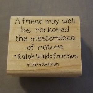 Stampin' Up! | Other | Fall Acorn Stamp And Nature Quote Stamp Bundle ...